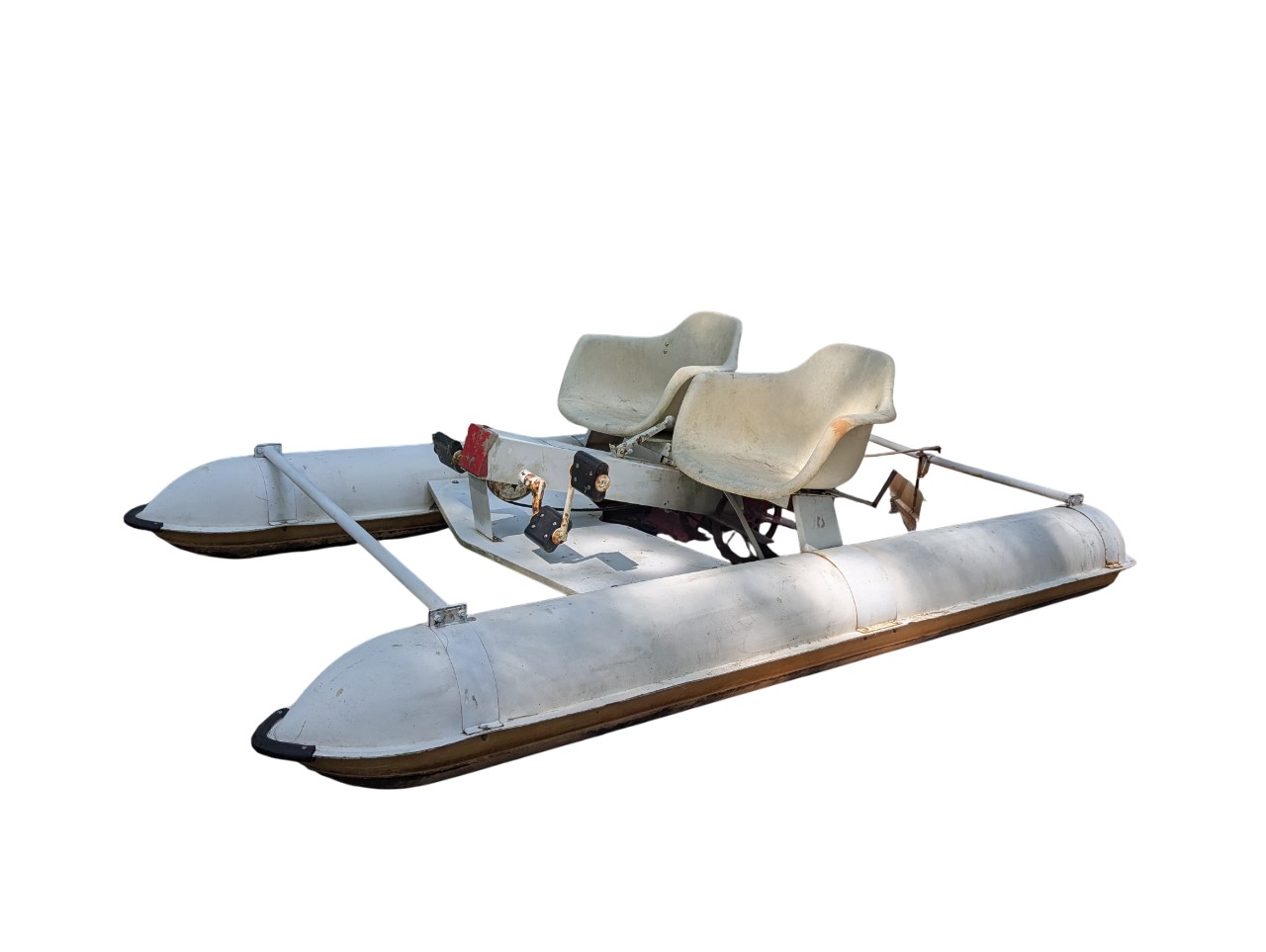 Aqua Cycle Paddle Boat Designed For 2 People - Needs Some TLC #2148872 ...