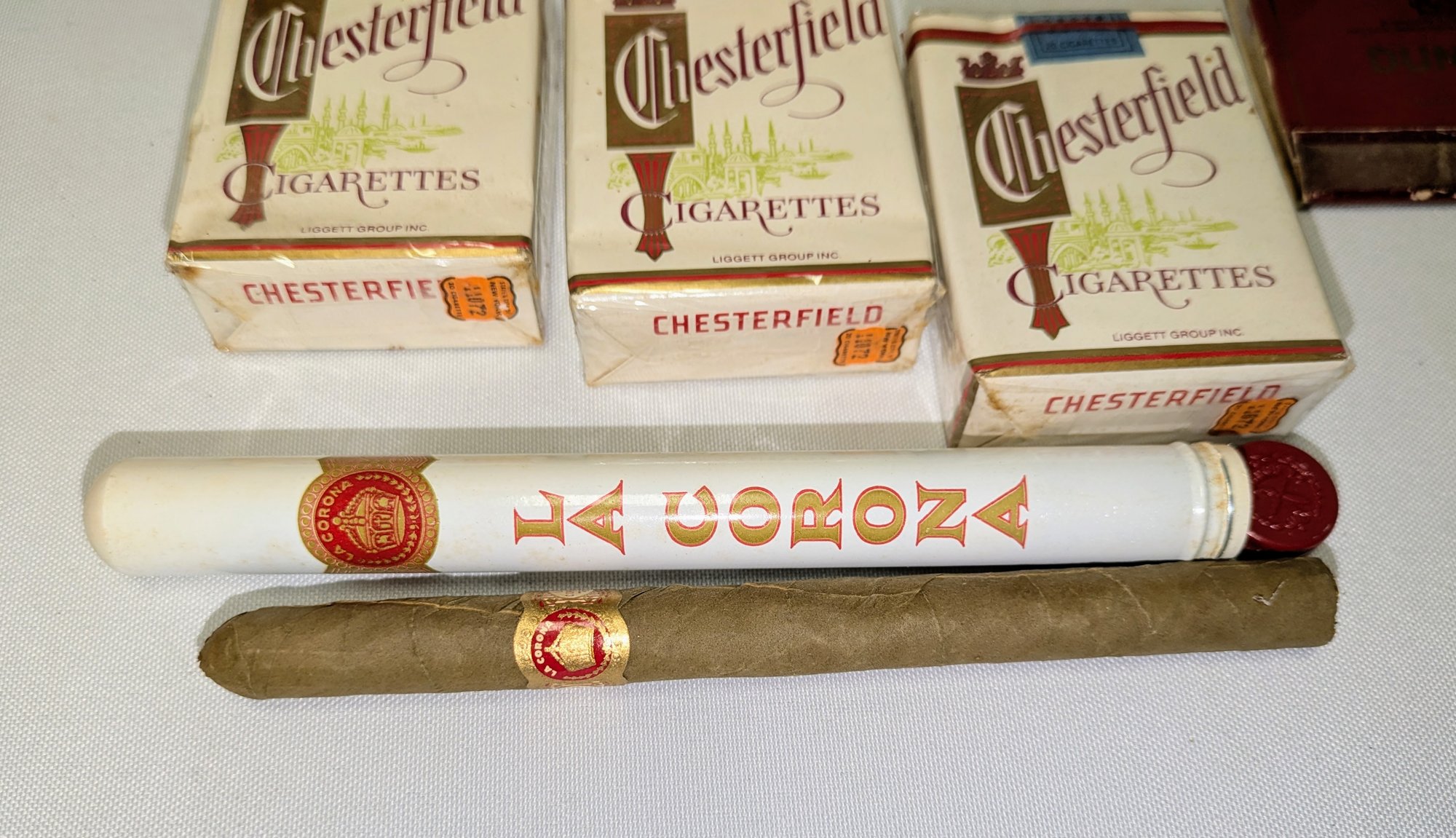 Vintage Lot Of 1950s La Corona, Rigoletto Palma Grande Cigars, Cigar ...