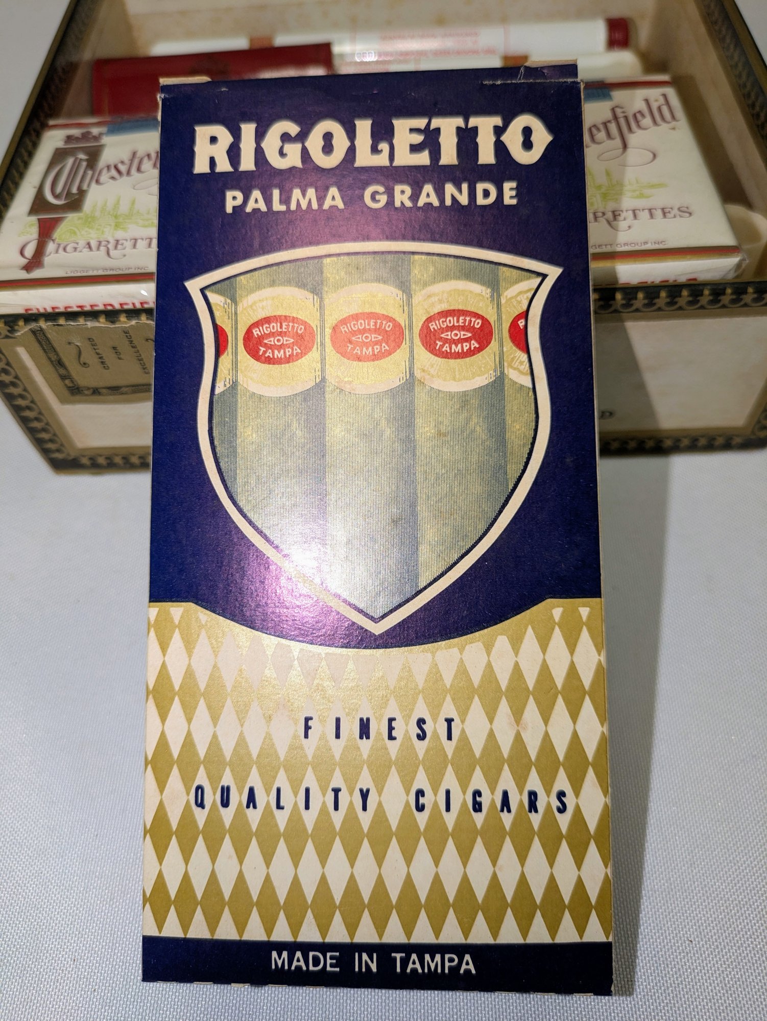 Vintage Lot Of 1950s La Corona, Rigoletto Palma Grande Cigars, Cigar ...