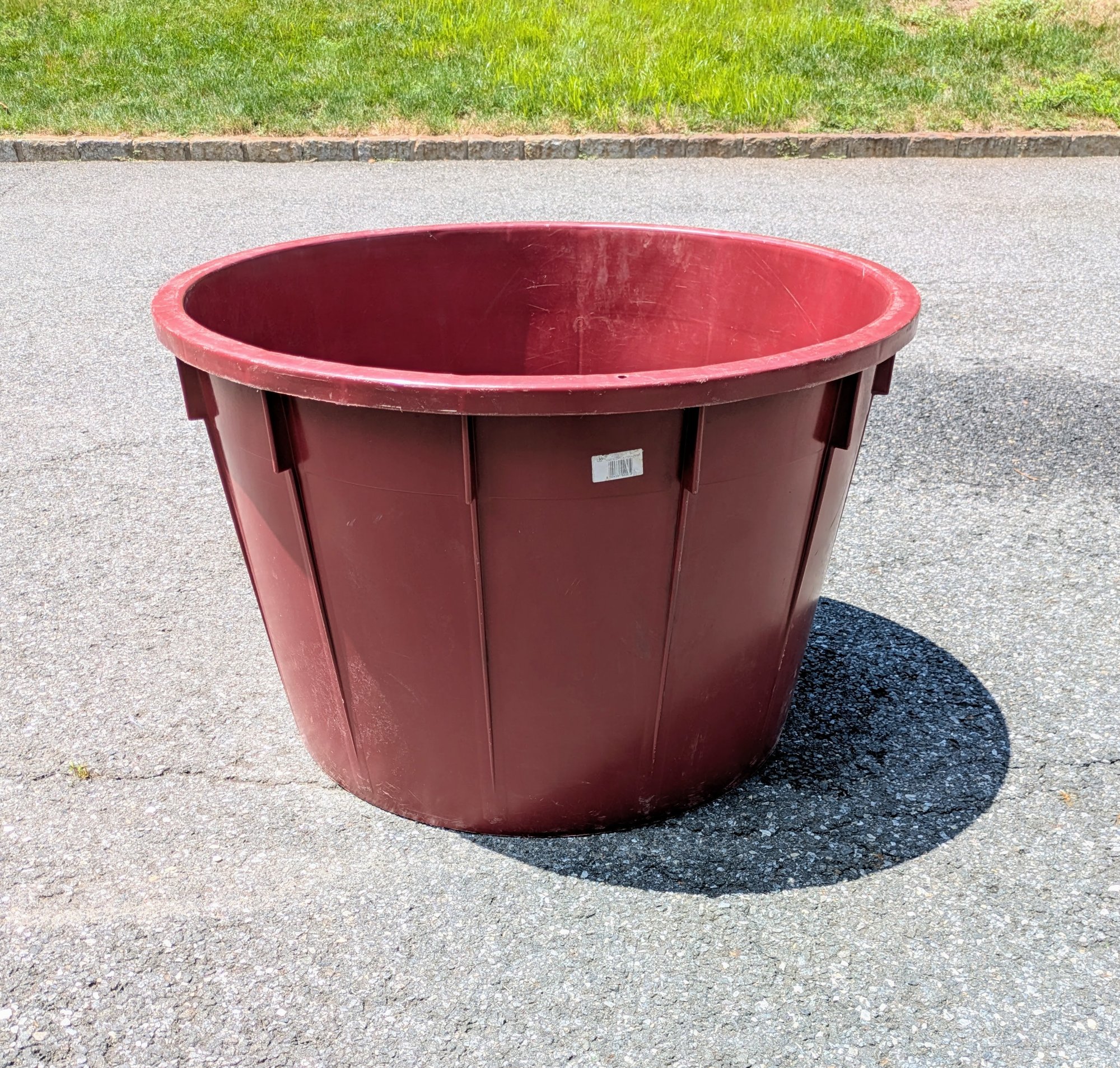 SSS Red Plastic 200 Liter Fermentation Tub/bucket - 2 Of 3 #2158788 ...