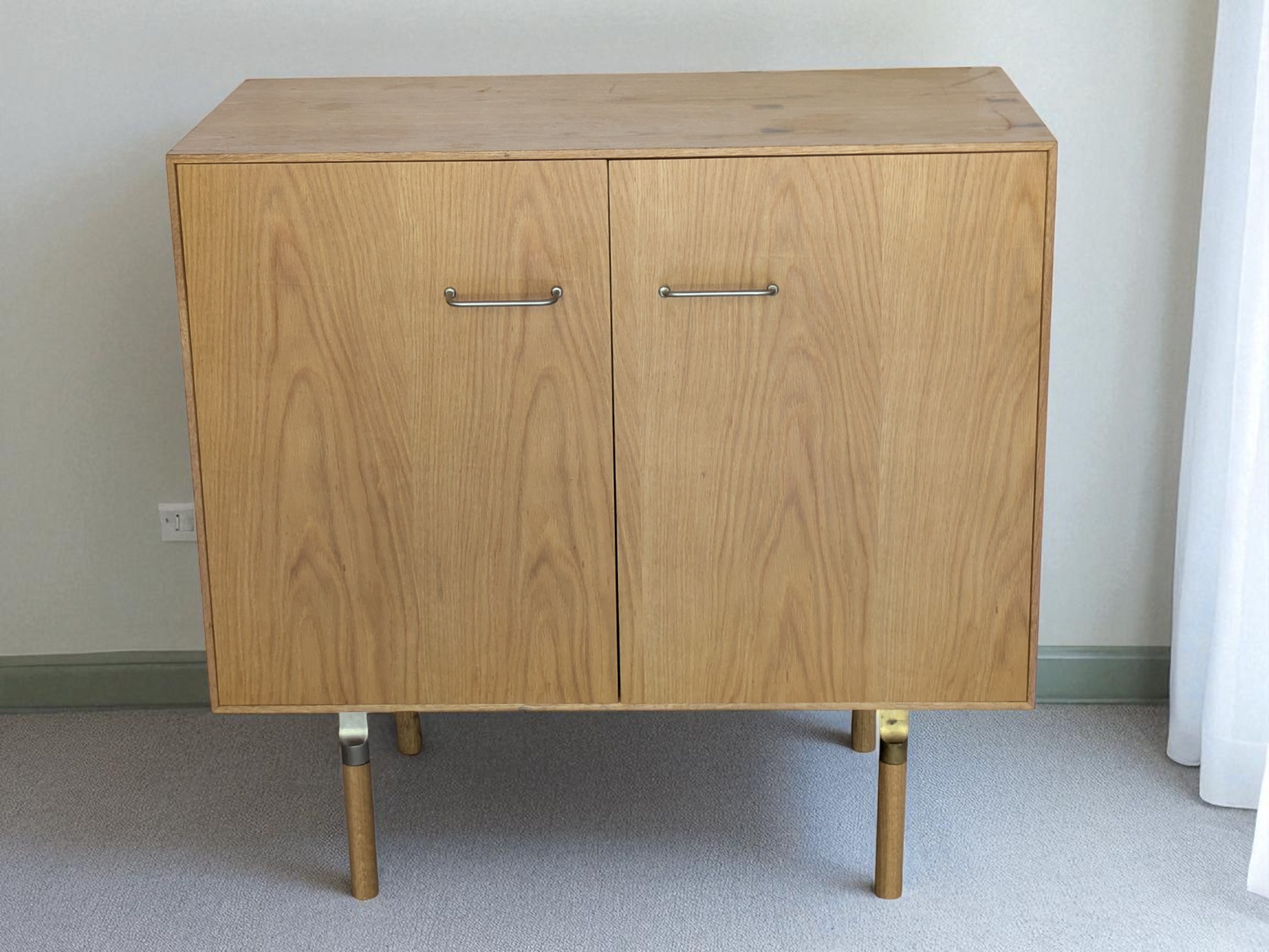 Design Within Reach, MCM Oak Cabinet, Designed By Jens Risom & Chris ...
