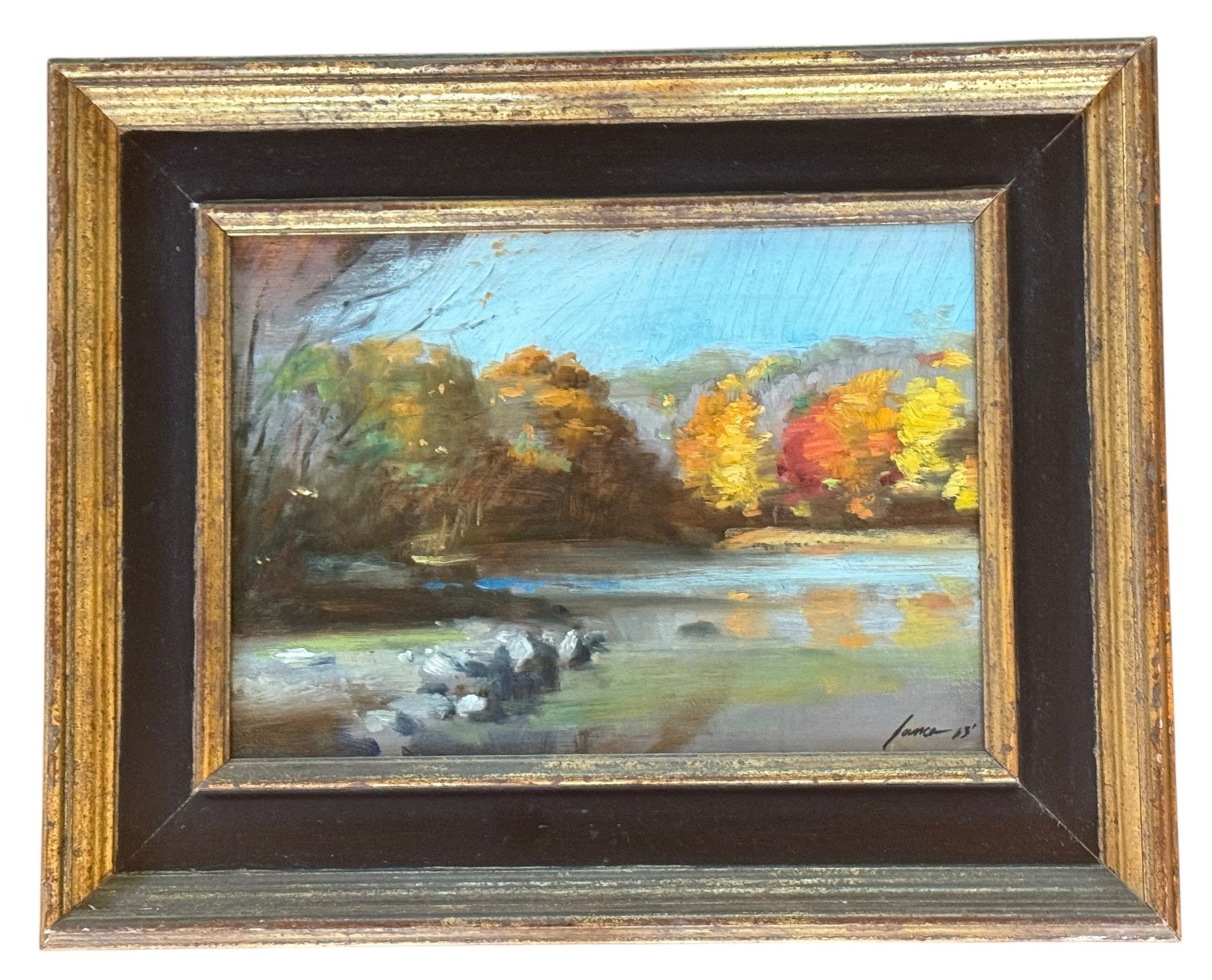 Listed Artist Frank Janca (New York 1953-) "Riverview" #2136045 ...