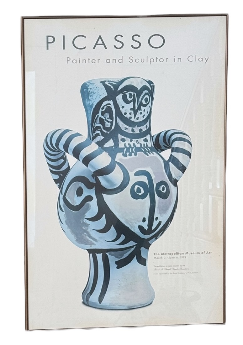 1999 MOMA Picasso Exhibit "Painter & Sculptor In Clay" Poster #2093137 ...