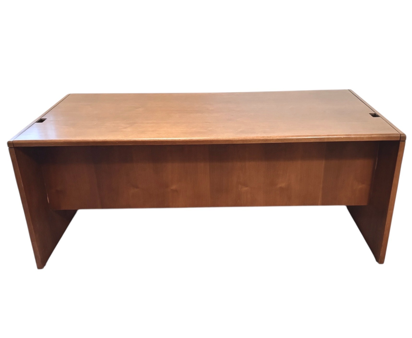 Vintage Kimball Walnut Executive Desk #2234398 | Auctionninja.com