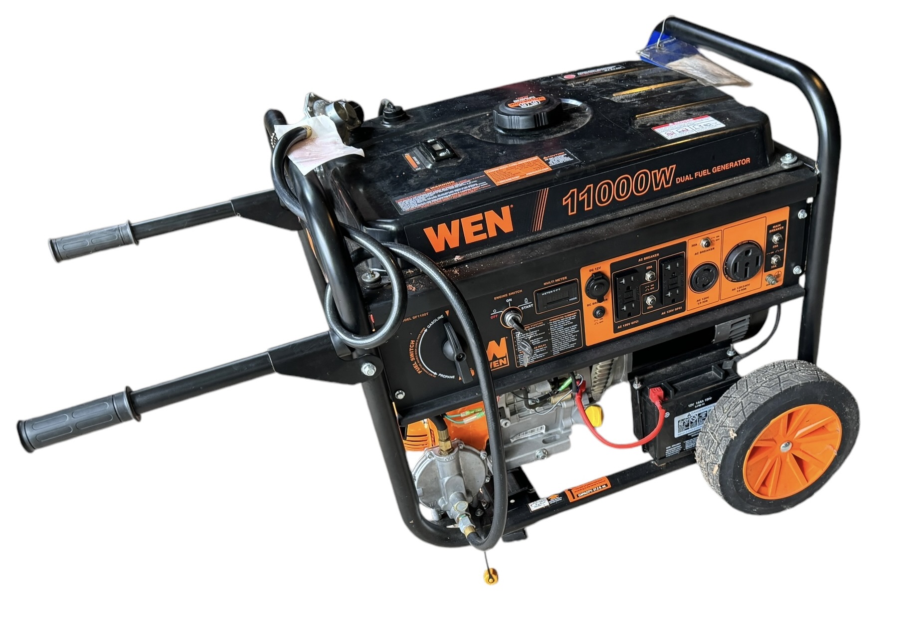 WEN 11000W Dual Fuel Generator #1972855 | Auctionninja.com