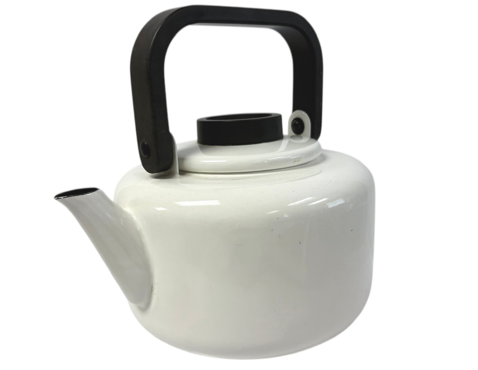 1970s MCM Dansk Enamel Tea Kettle Designed By Gunnar Cyren #2127967 ...