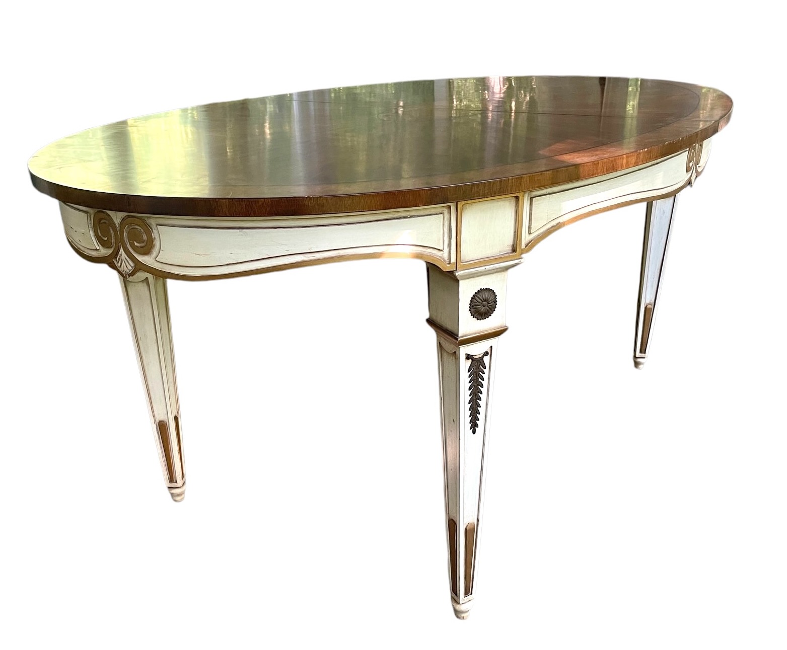 Karges French Regency Oval Dining Table #1949137 | Auctionninja.com