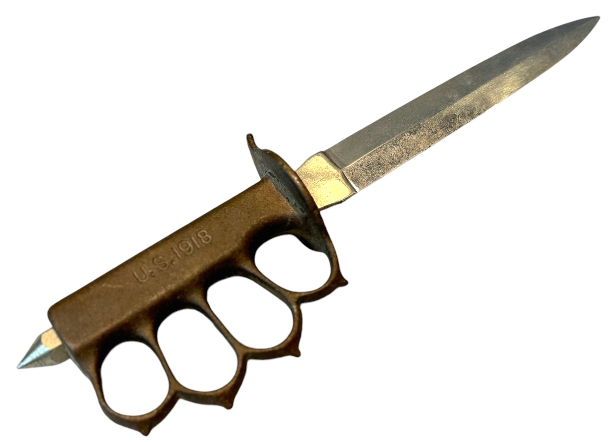 Reproduction WW1 Knuckle Trench Knife #1975551 | Auctionninja.com