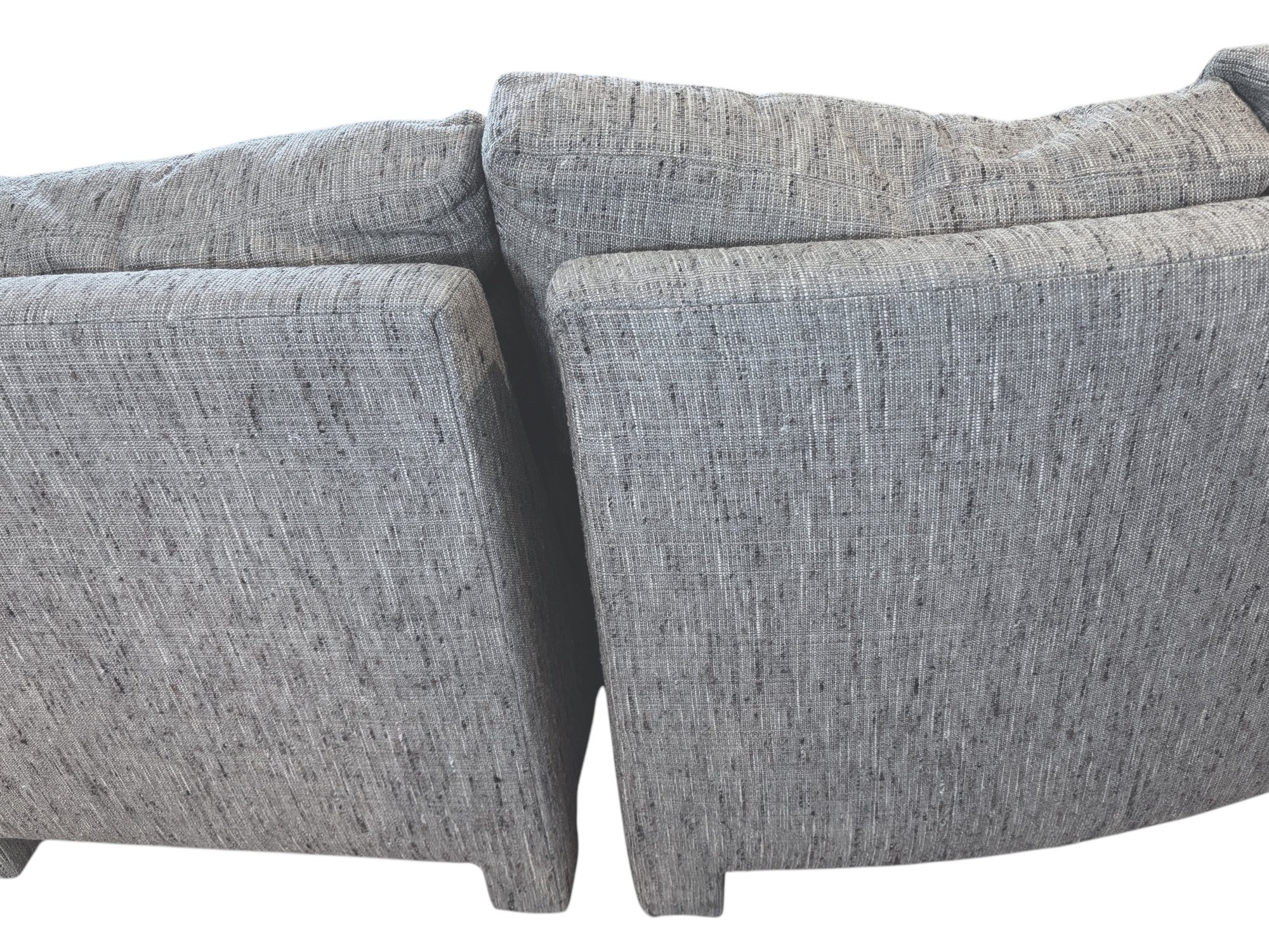 Custom Curved Back Sectional Couch #2076799 | Auctionninja.com