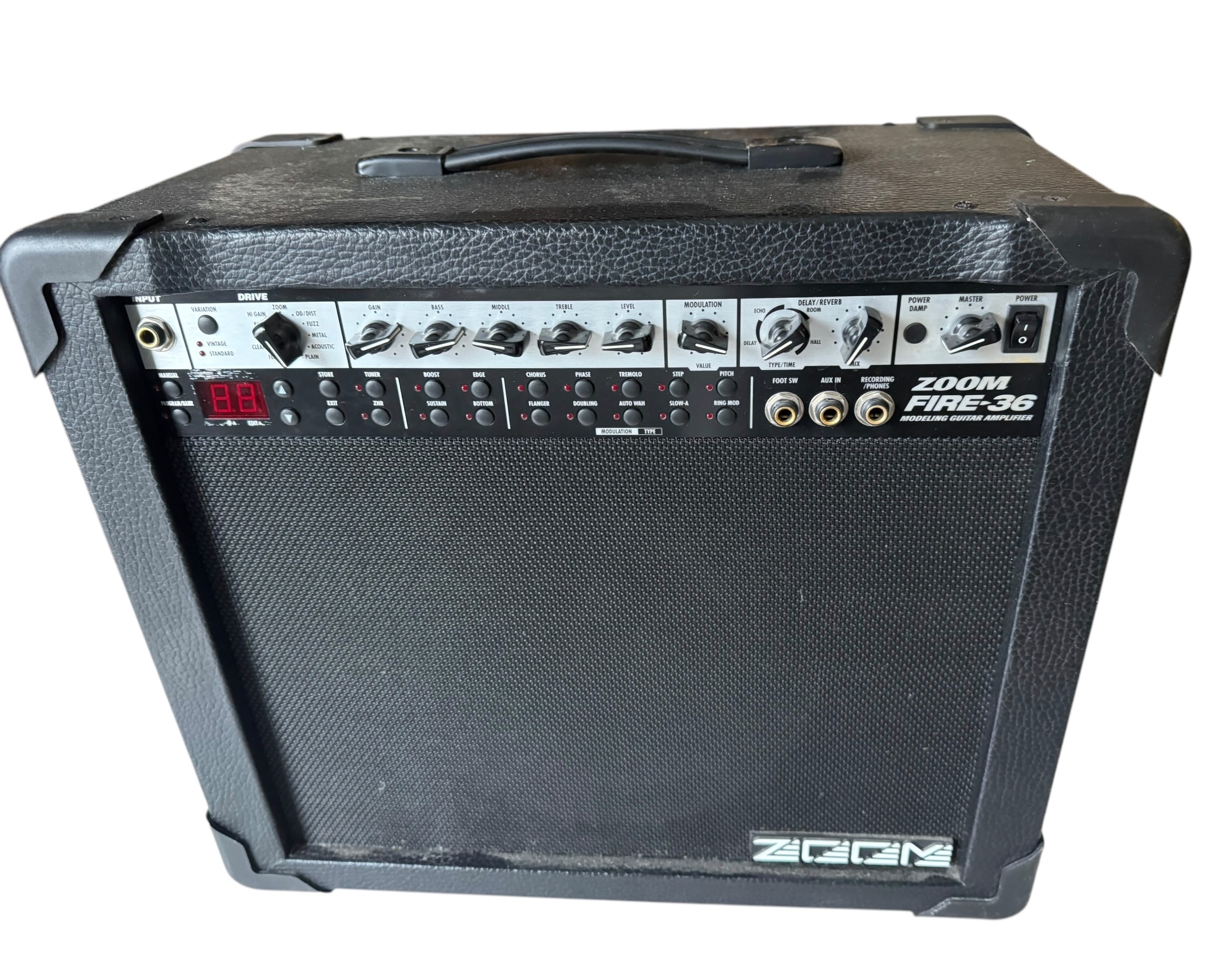 ZOOM Fire -36 Modeling Guitar Amplifier #2074356 | Auctionninja.com