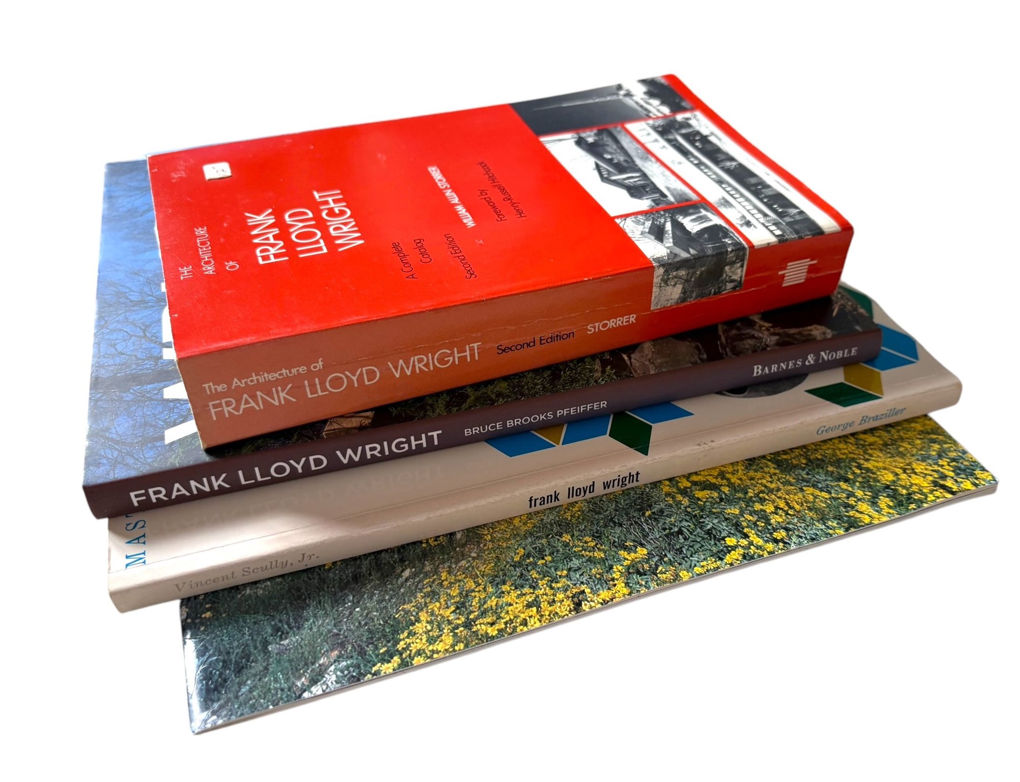 Frank Lloyd Wright Books Plus Pamphlet #2049719 | Auctionninja.com
