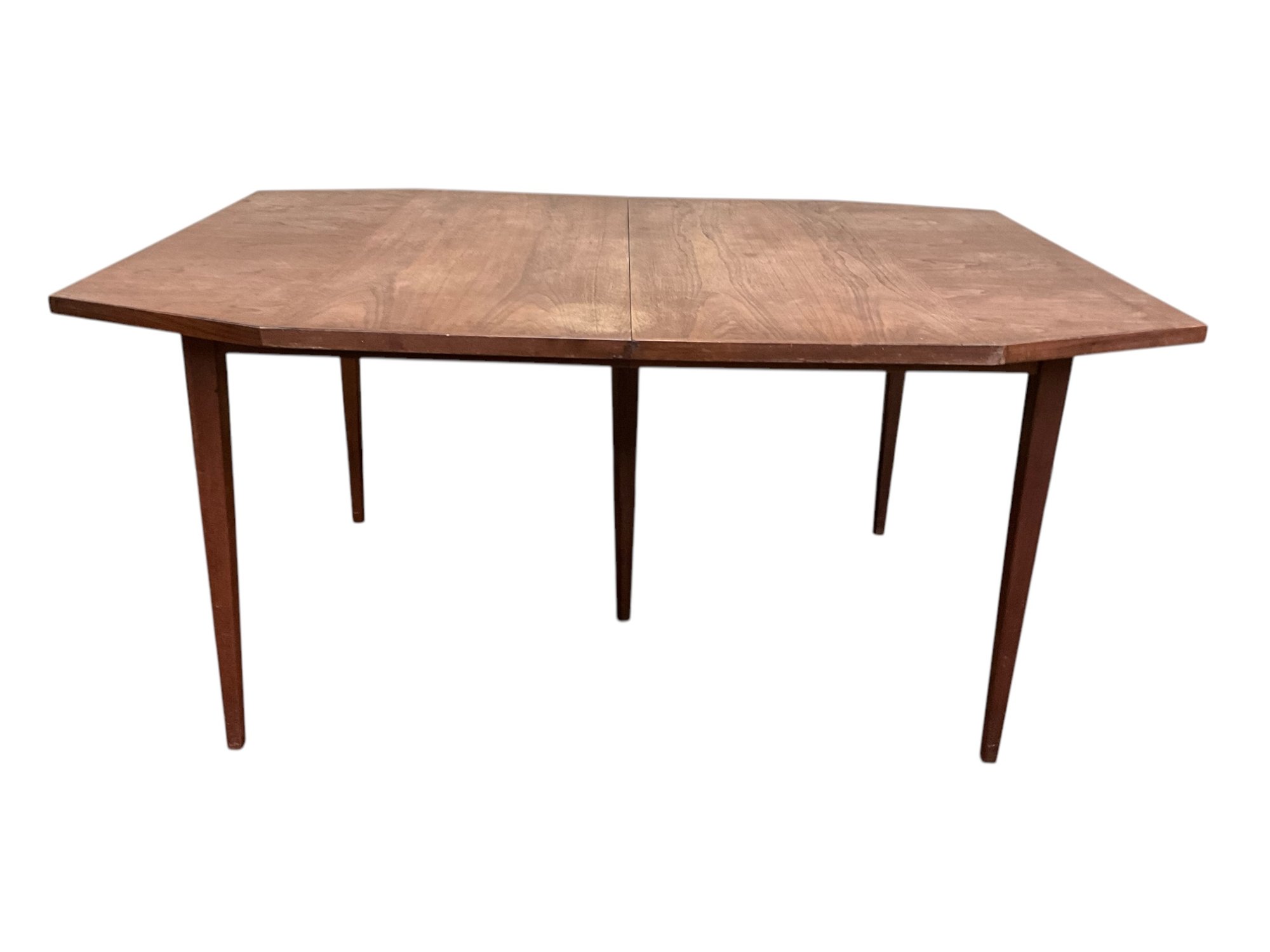 A Fabulous Vintage Mid-Century Walter Of Wabash Solid Wood Dining Table W/Leaf - Ref: JR ...