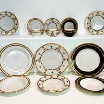 Stunning Set Of Christian Dior China For 8 Eight / Casablanca & Gaudron ...