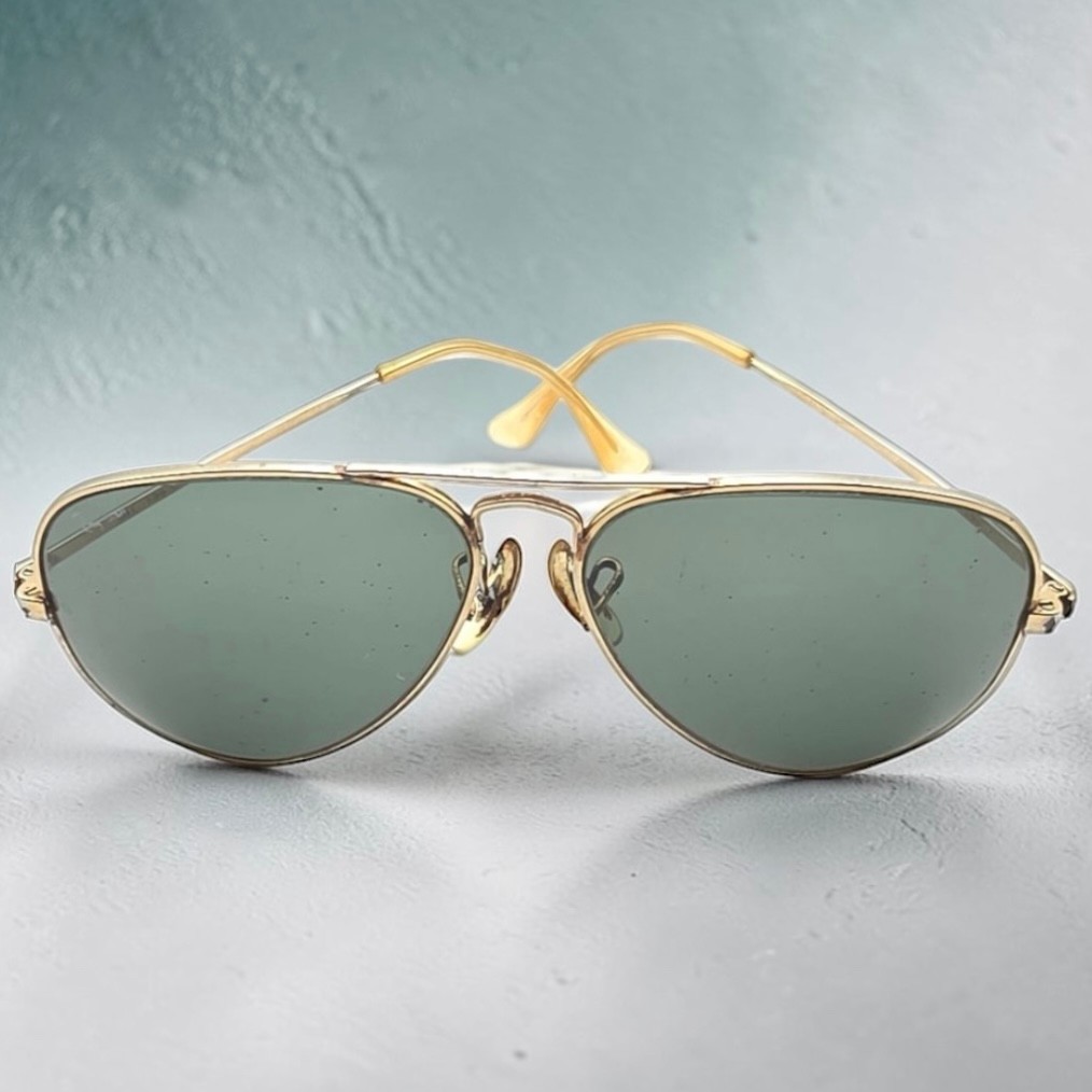Vintage Bausch & Lomb Ray-Ban Aviator Sunglasses #2284978 ...