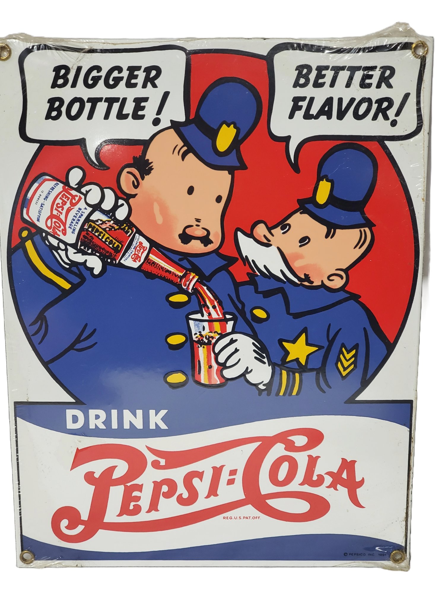 Vintage Ande Rooney Porcelain Advertising Reproduction Wall Sign ...