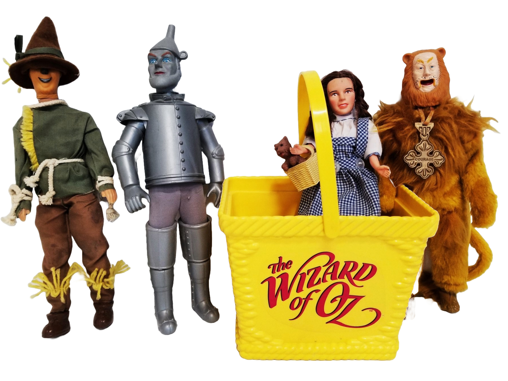 Vintage 1981/1988 Toy Time & Multi Toy Corp Wizard Of Oz Dolls With ...