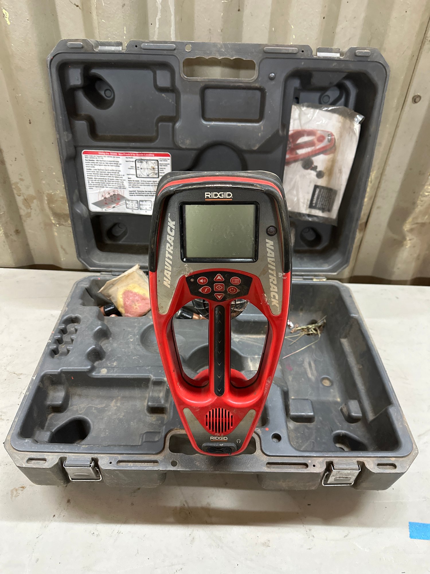 Ridgid Navitrack Pipe And Cable Locator #40744413 | Auctionninja.com