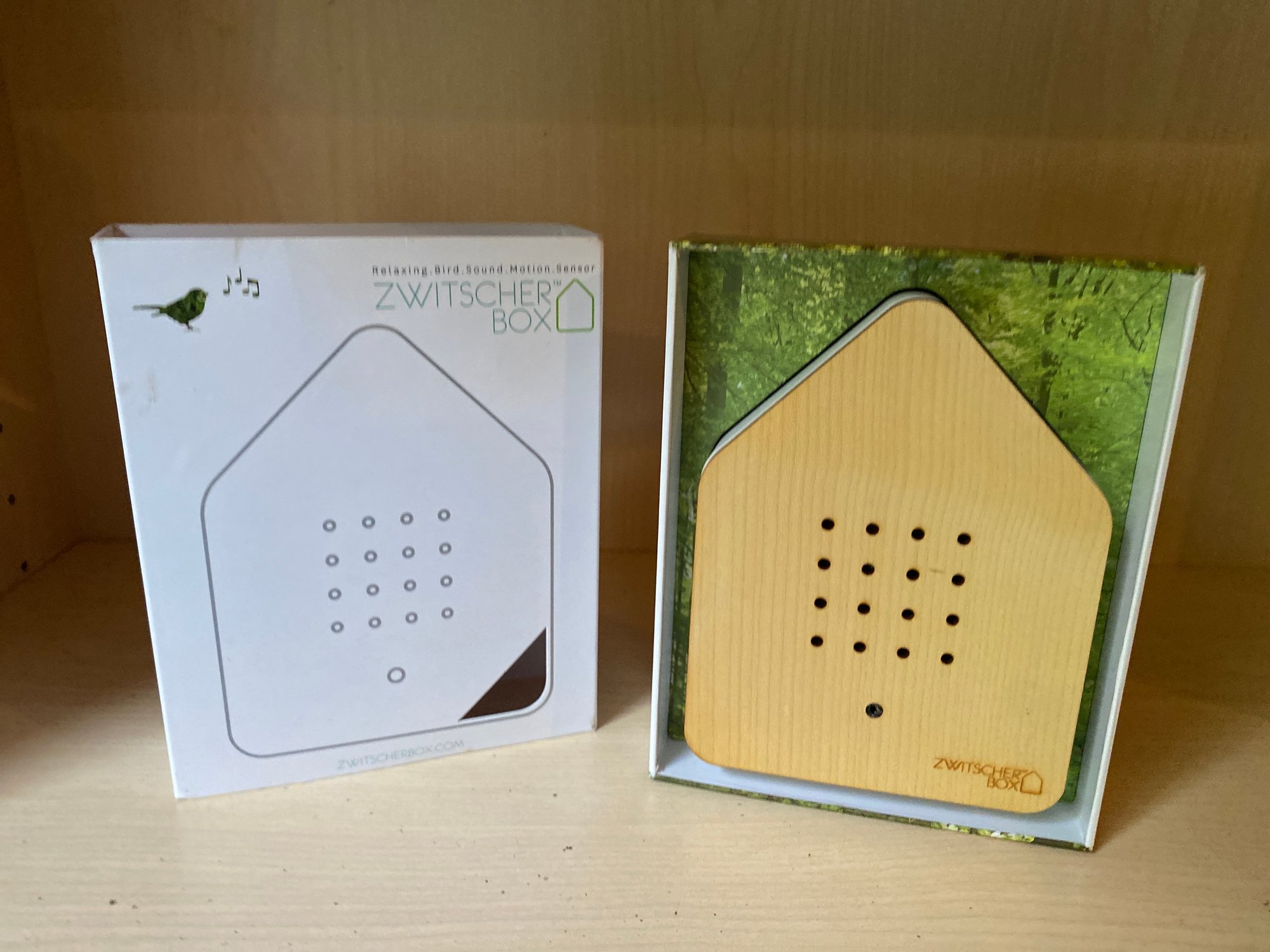 Relaxing Zwitcher Box Bird Sounds Motion Sensor Rare Tested Working ...