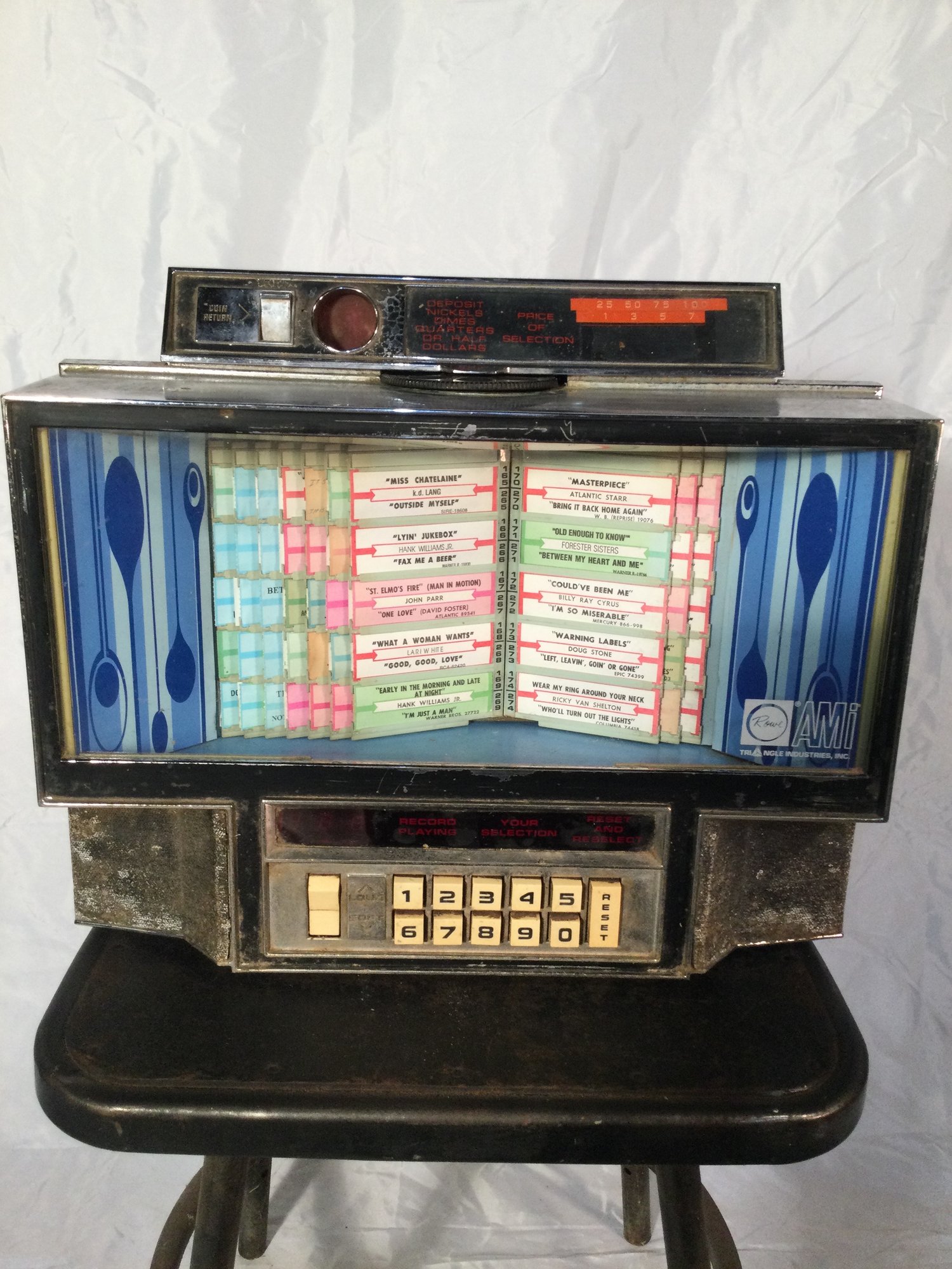 Amazing Vintage Juke Box Tableside Music Selector #1973747 ...