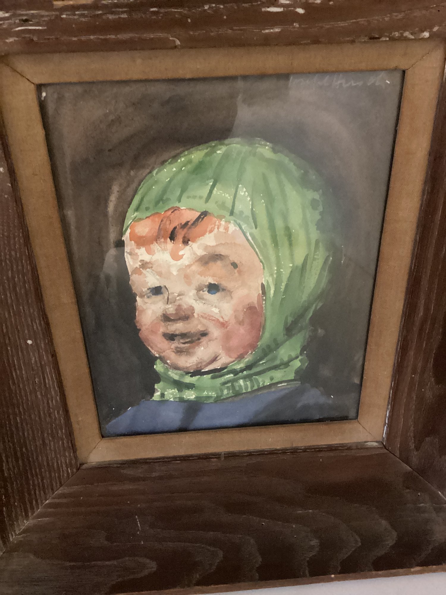 (Joseph Hirsch)We Well, Listed Artist, Original Painting, Watercolor ...