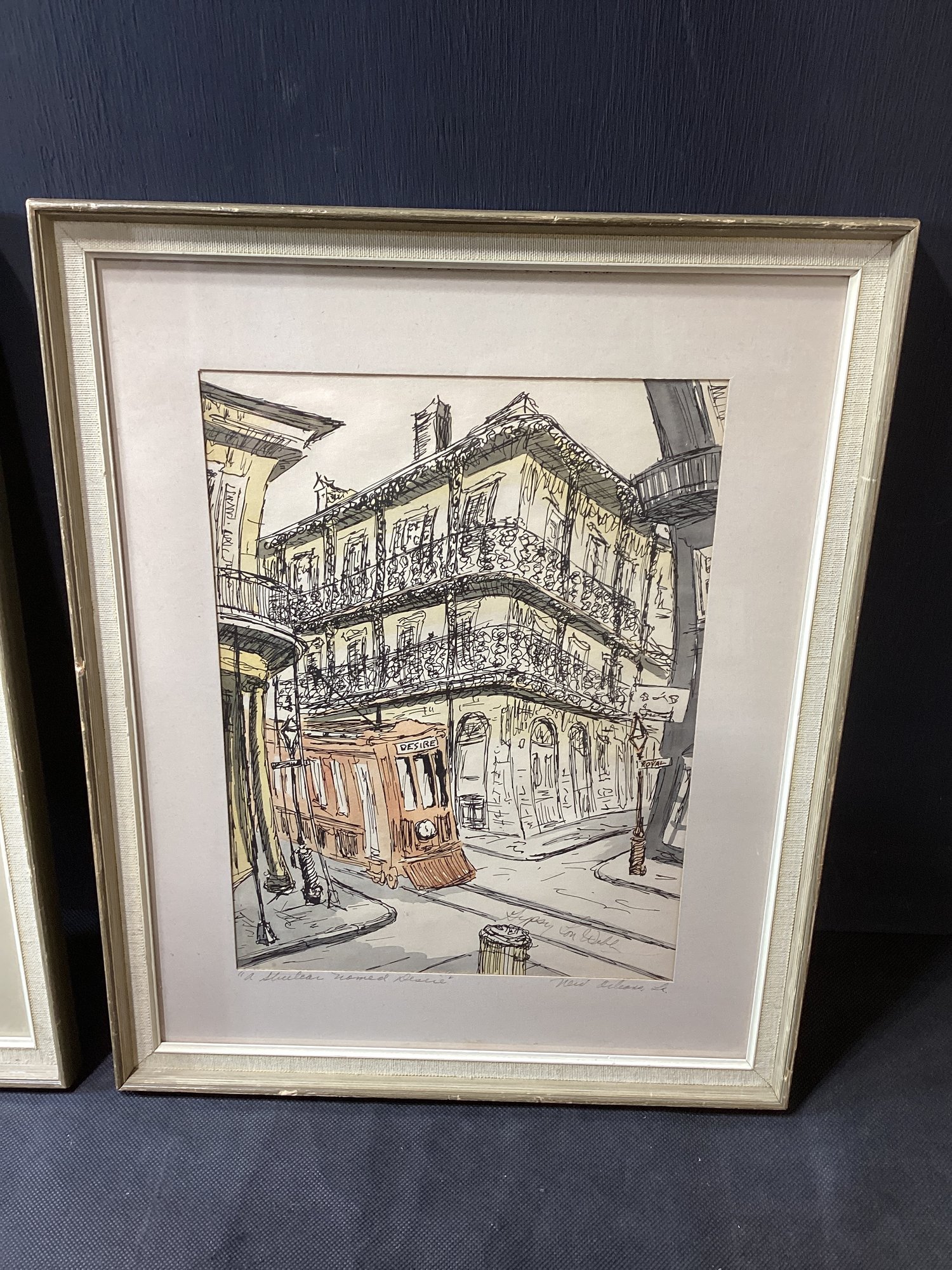 2 Pencil , Signed, And Titled Lithographs Of New Orleans, Great Shape ...