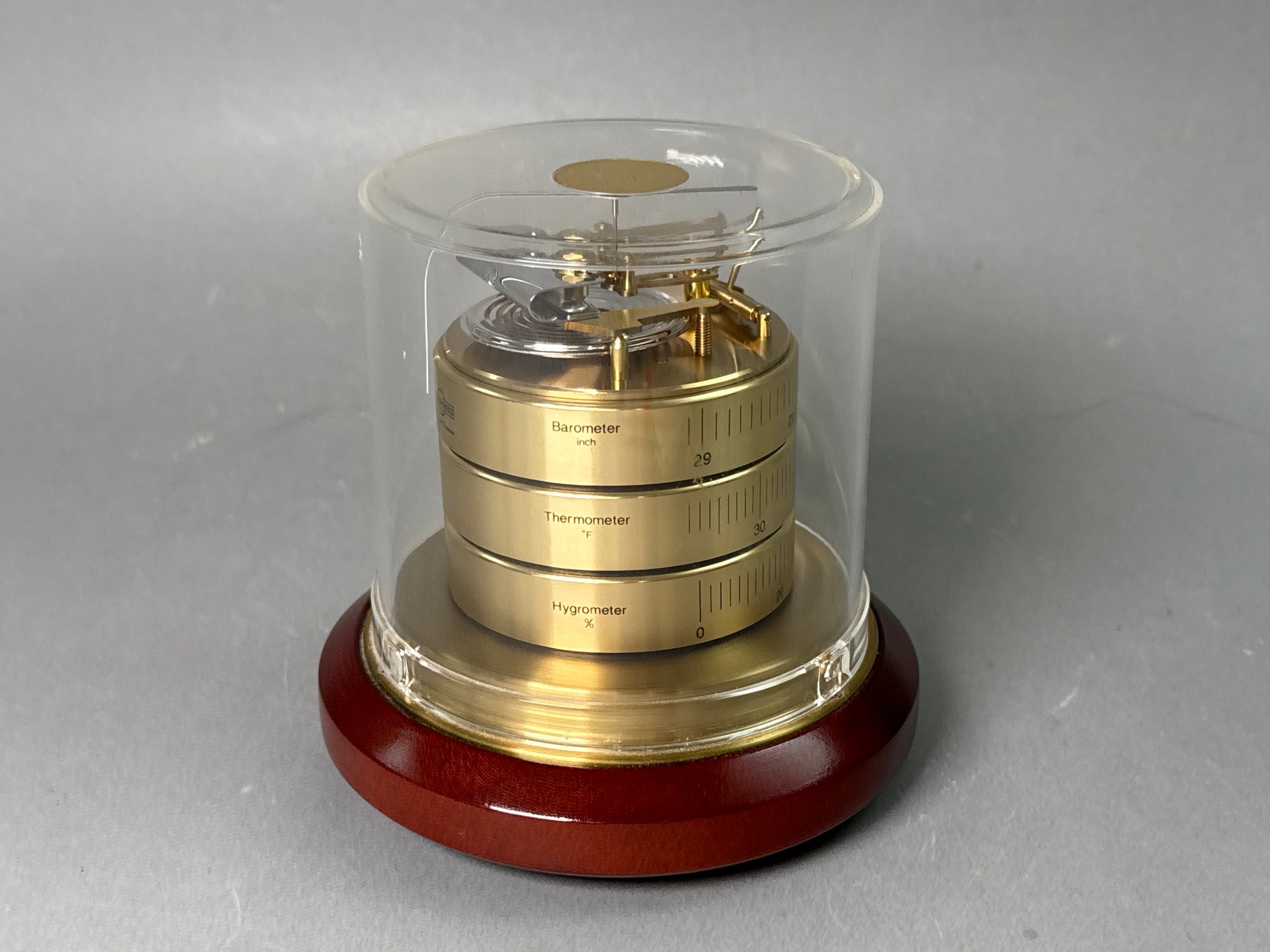 Vintage Barigo German Weather Station - Barometer, Thermometer ...