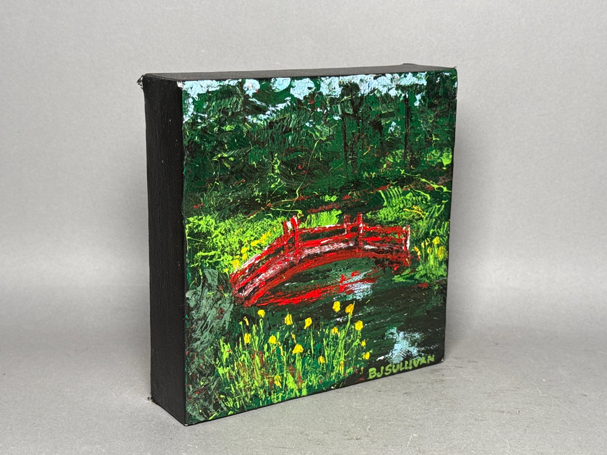 Signed B. Sullivan "Mytoi Garden Chappaquiddick Island" Original ...