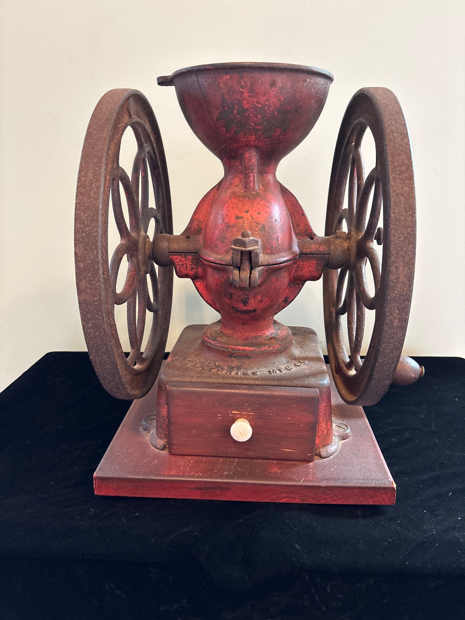 Antique Cast Iron Enterprise Coffee Grinder With Original Draw #2100087 ...