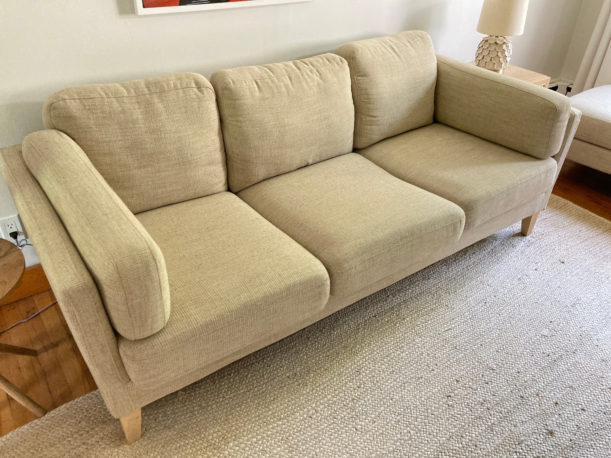 7ft Sofa With Removable Cushions 84in X 35in X 35in #2137844 ...