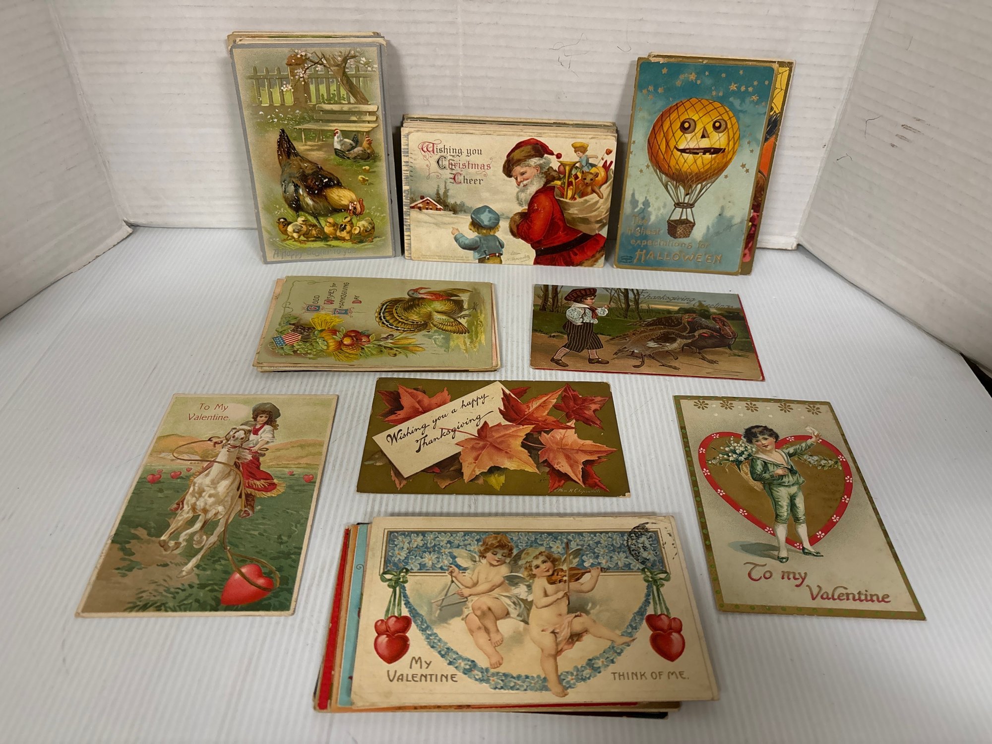 70 Vintage Post Cards - Halloween, Christmas, Thanksgiving, Easter ...