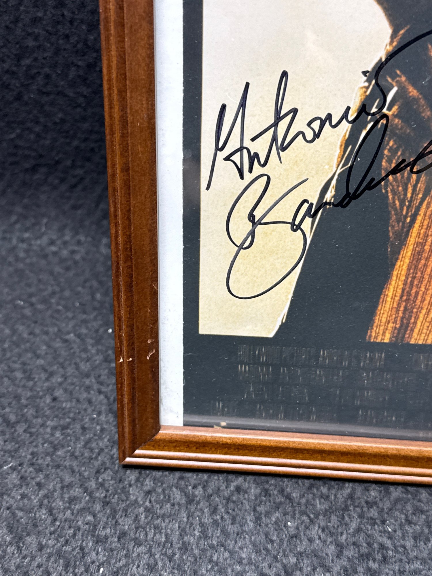 Antonio Banderas Madonna & Jonathan Pryce Autographed Promotional Photo ...
