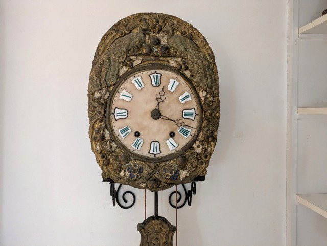 An Elaborate French Pendulum Clock From The 19th Century #2252989 ...