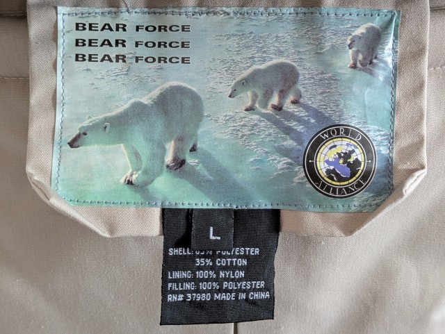 Bear Force Reversible Winter Coat With Hood #2222639 | Auctionninja.com