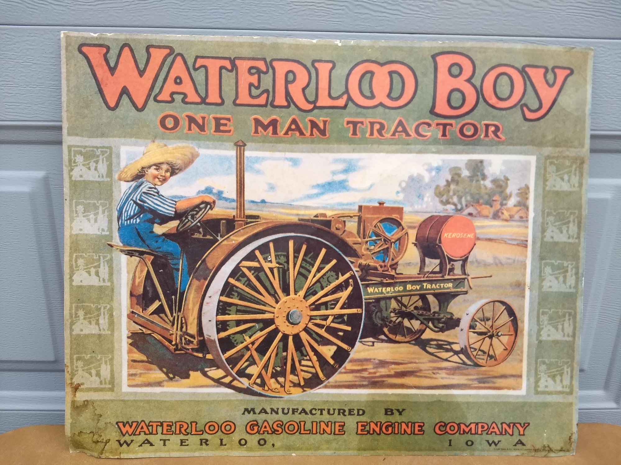 Waterloo Boy One Man Tractor Waterloo Gasoline Engine Company ...