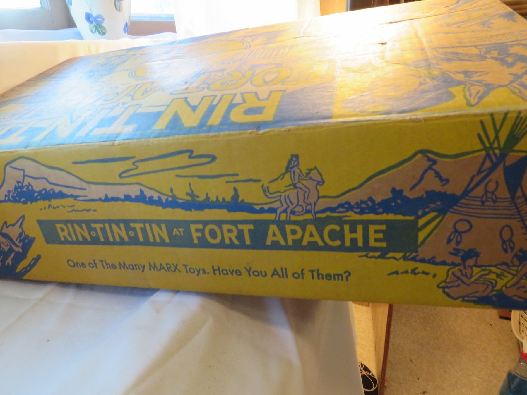 Rare Marx Rin Tin Tin Fort Apache Playset With Box 1950s #1313770 ...