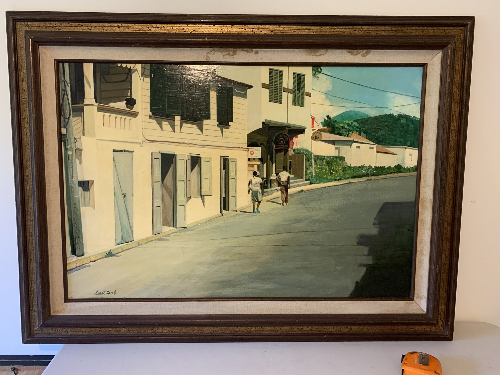 Listed Artist (Grant Lamb) Oil On Board Original Painting #1324573 ...