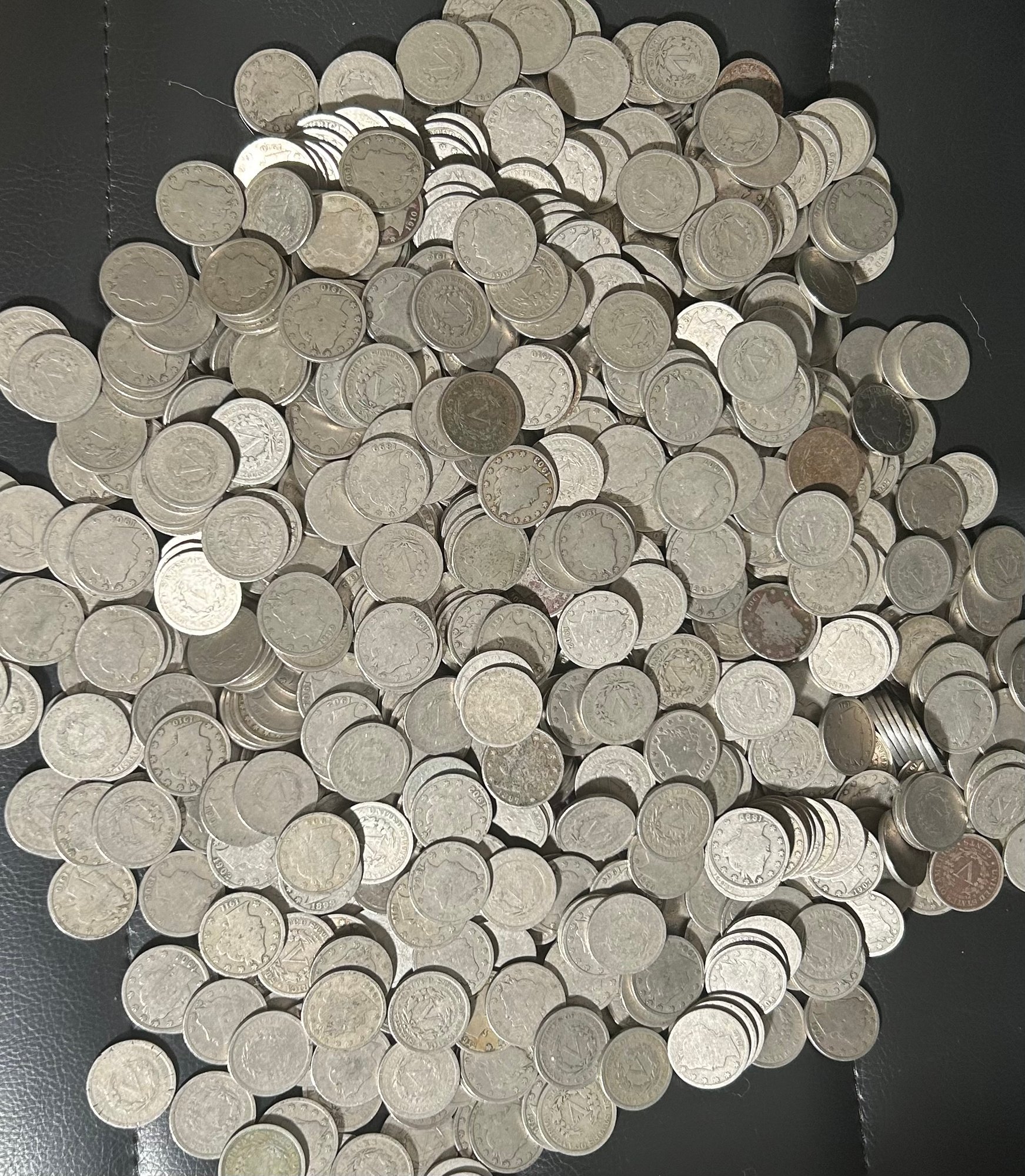 1000 Liberty V Nickels #1171 | Auctionninja.com