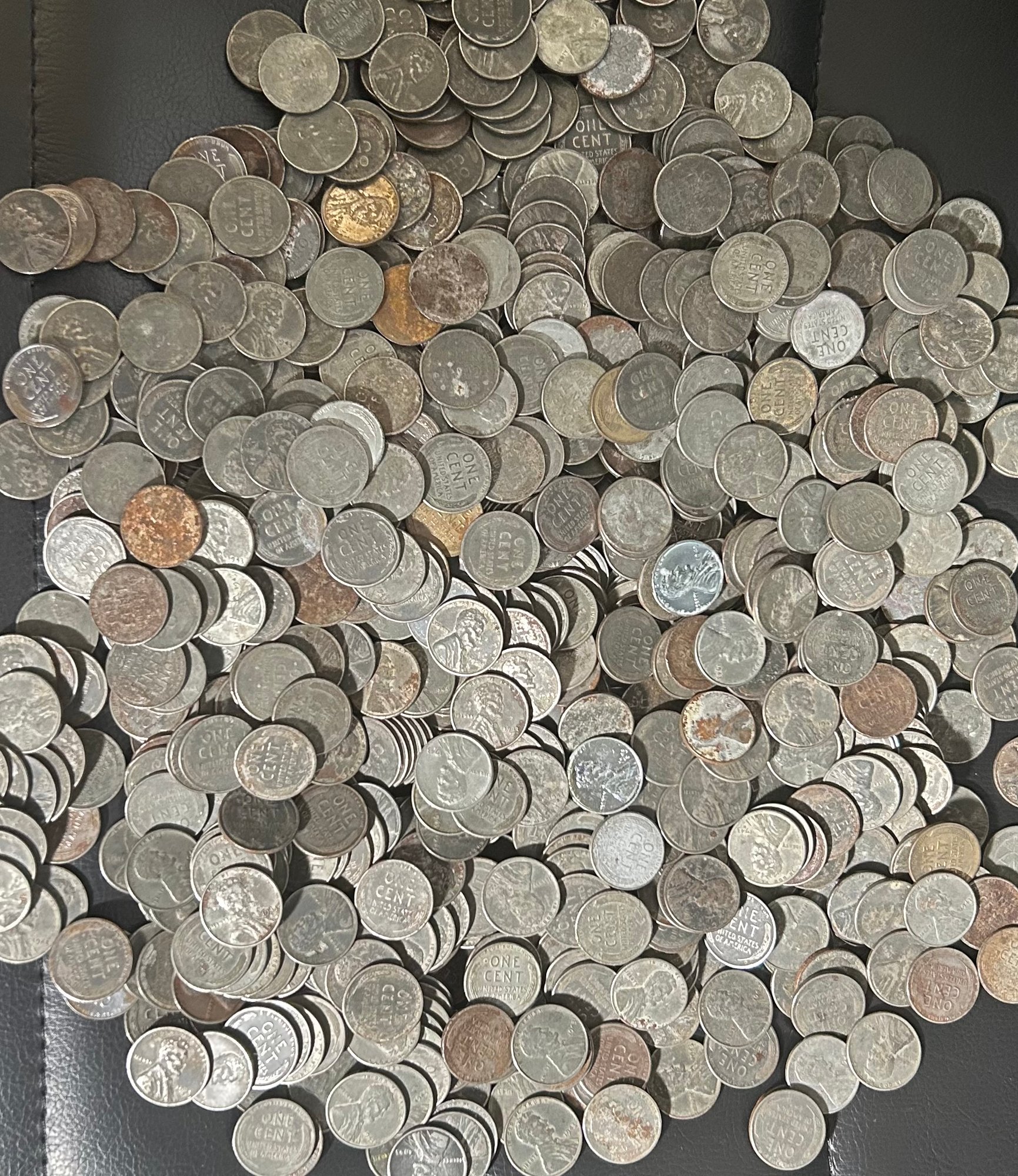 1000 Steel Wheat Cents #1173 | Auctionninja.com