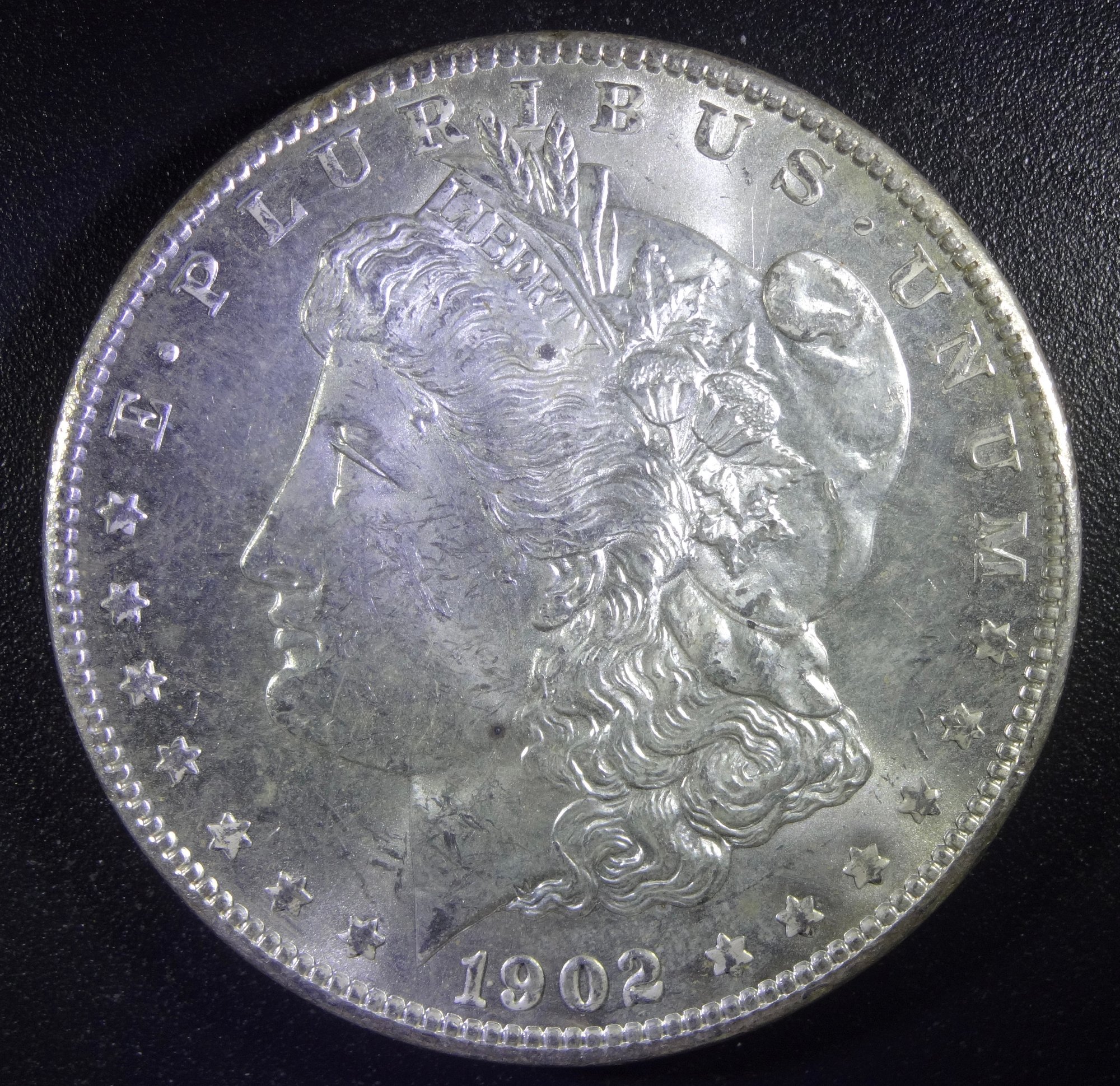 1902-O Morgan Dollar Uncirculated #1095 | Auctionninja.com
