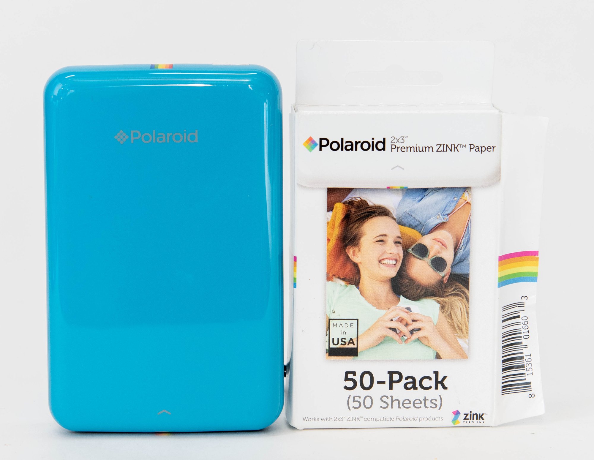 Zink Polaroid ZIP Wireless Mobile Photo Mini Printer With Partial Pack ...