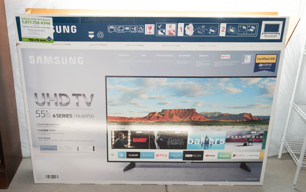 Samsung 55 Inch 6 SERIES NU6950 UHD TV With Remote (Open Box) #39105 ...