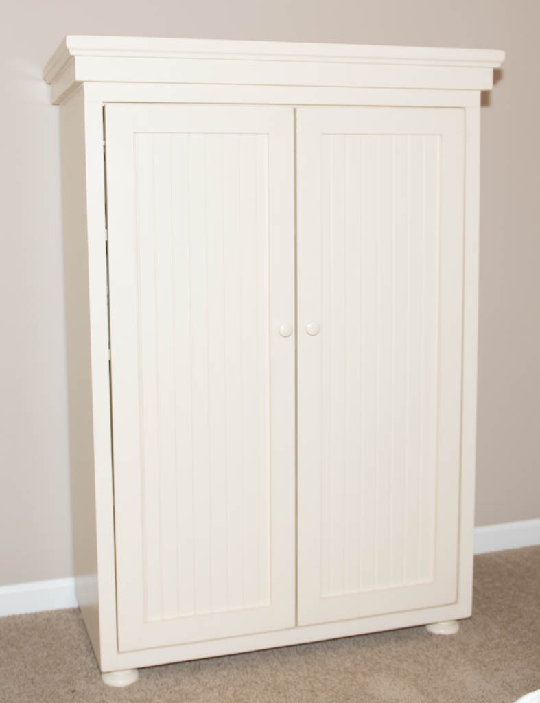 Nantucket Pantry In An Off-white Or Distressed White Finish #63509 ...