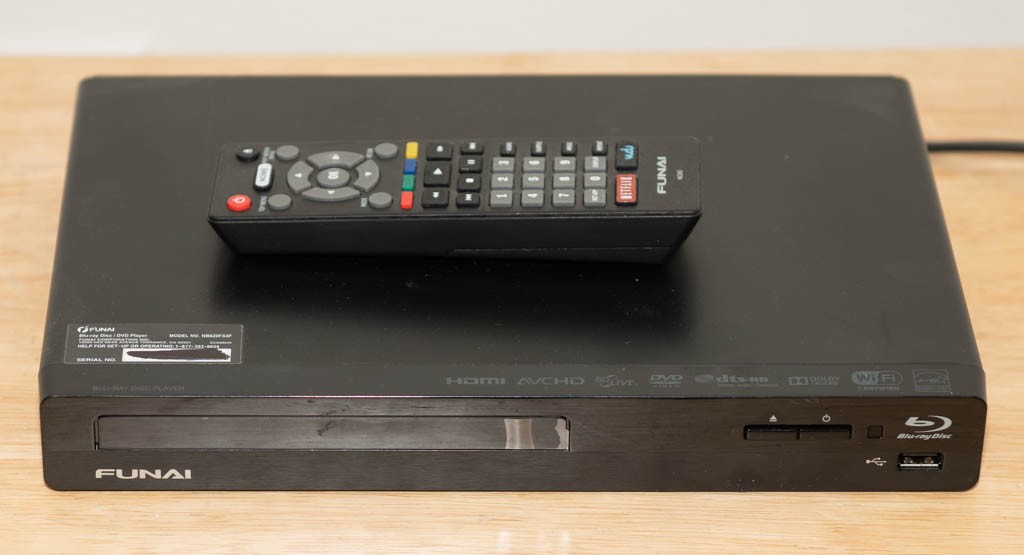 Funai Blu-ray DVD Player, Model Number NB620FX4F #63700 | Auctionninja.com