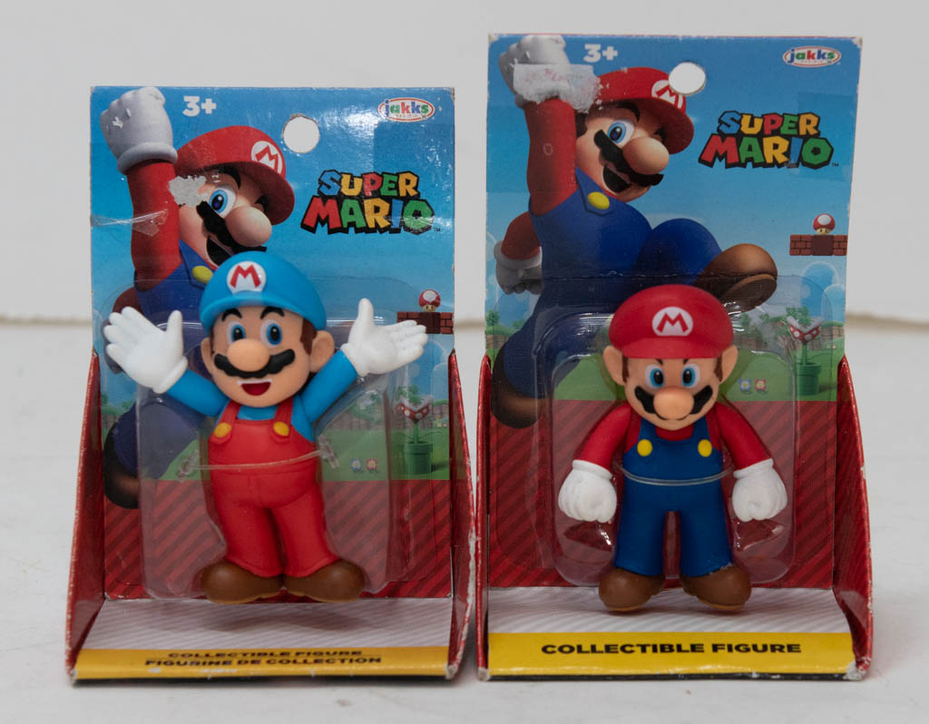 Jakks Super Mario Collectible Figures In Box #46687 | Auctionninja.com