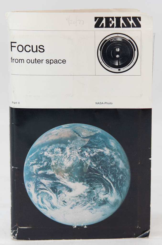 Zeiss Focus From Outer Space Slides View Of The Earth As Seen By Apollo ...