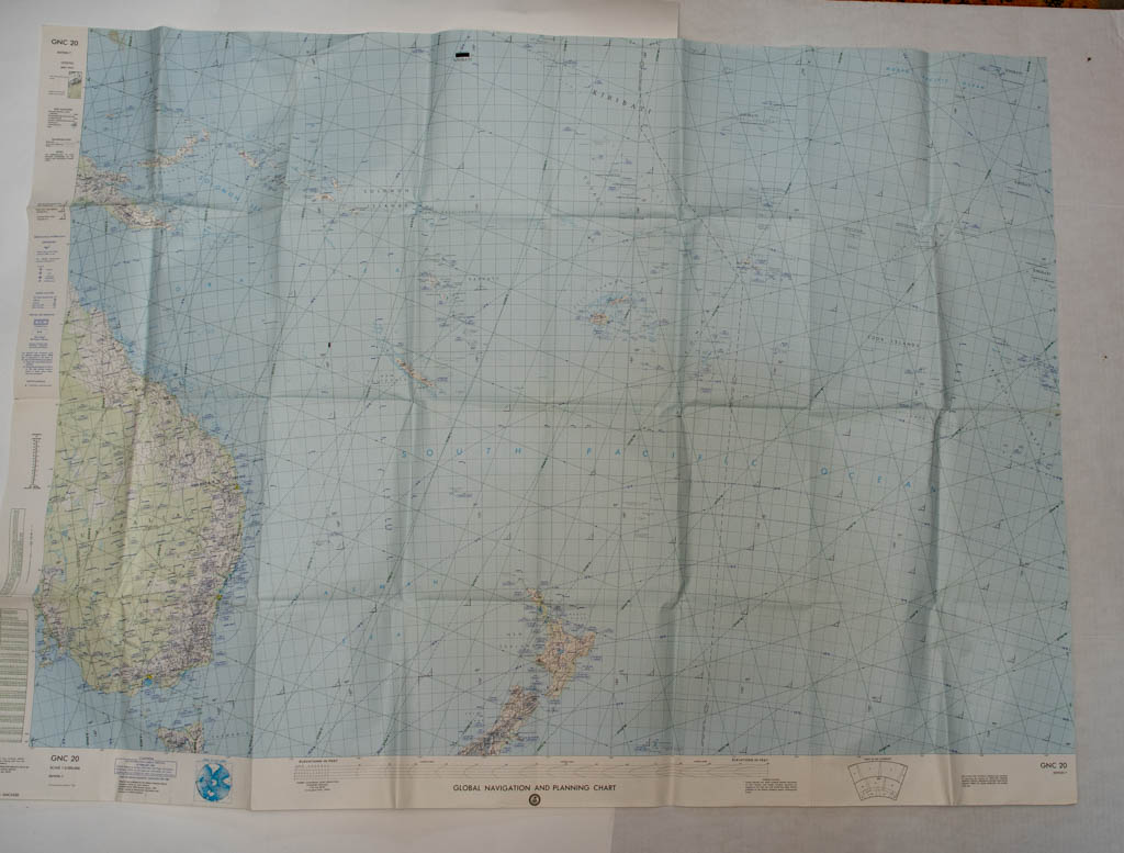 Global Navigation And Planning Chart GNC 20 Edition Map 1:5,000,000 ...