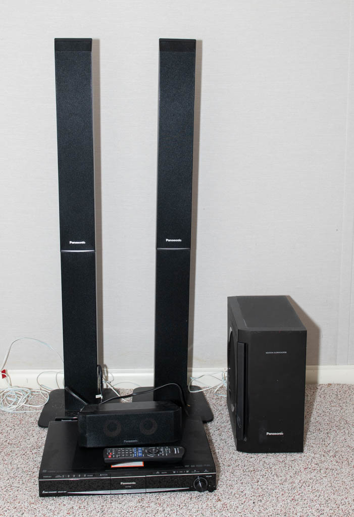 Panasonic Subwoofer And Speaker System #47771 | Auctionninja.com