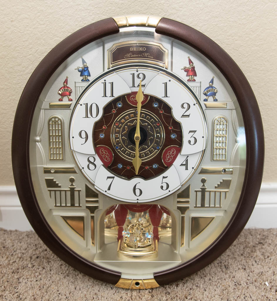 Seiko Melodies In Motion 25 Song Battery Operated Clock #40848 ...