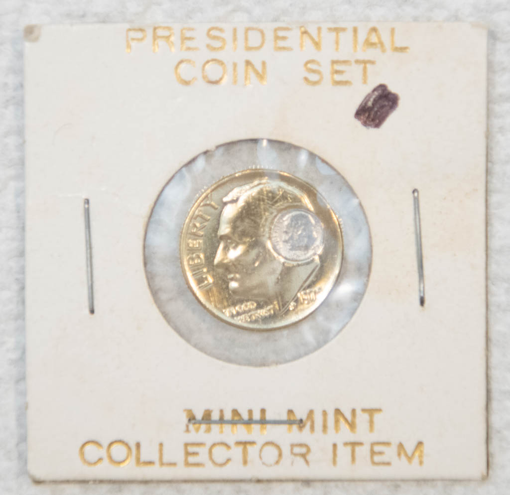 Presidential Coin Set Mini Mint Collector Item Franklin D. Roosevelt ...