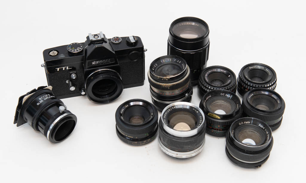 TTL Kmart Focal Camera And Lens (parts) #48382 | Auctionninja.com